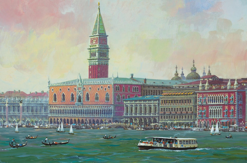 Venice San Marco Skyline by Alexander Chen - 2023 Limited Edition Seriolithograph – Artman.net ...